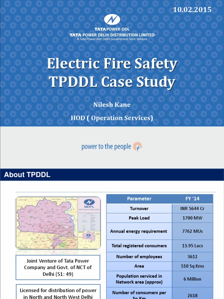 Case Study of Utilities To Ensure Electrical Safety Worthinessof Domestic Installations - NK ...