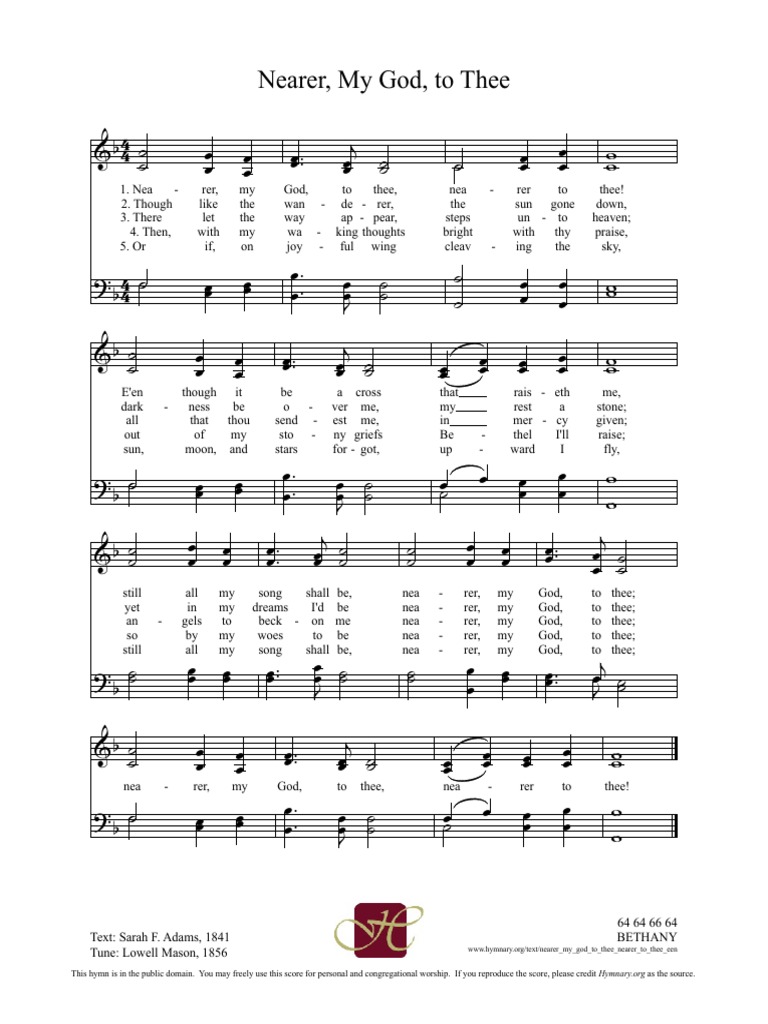 Nearer, My God, To Thee 528 PDF | PDF | Religion And Belief