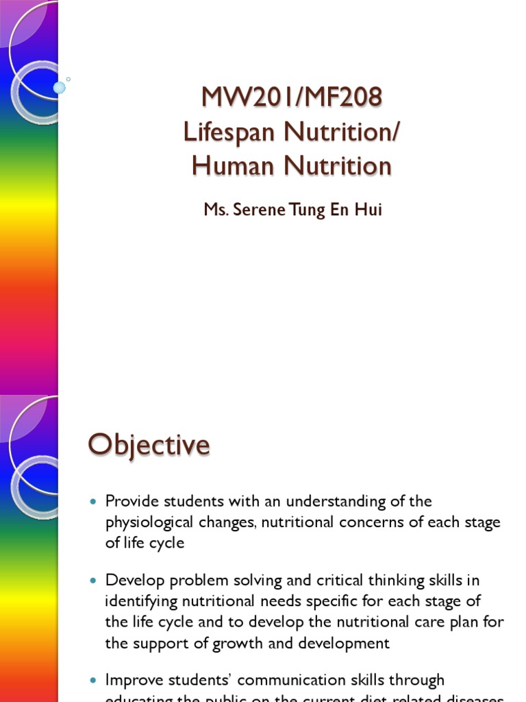 Nutrition Course for Students | PDF | Fat | Fatty Acid