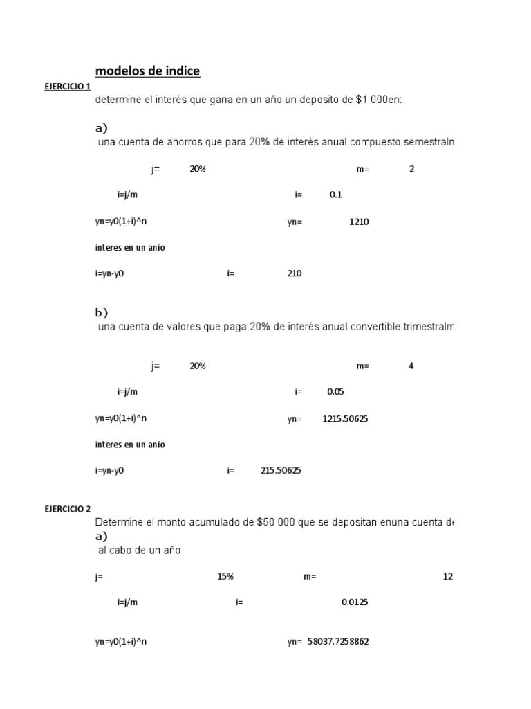 Modelos de interés compuesto, promedios y pronósticos de ventas ...