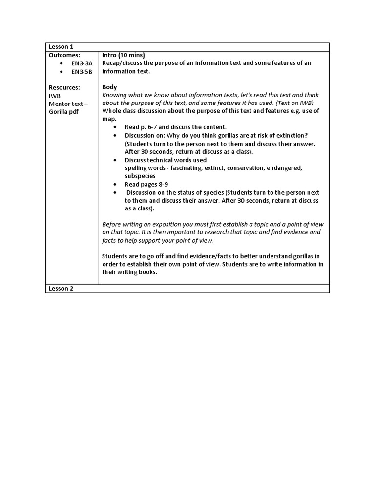 Standard 3 Apendix 3 | PDF | Gorilla | Communication
