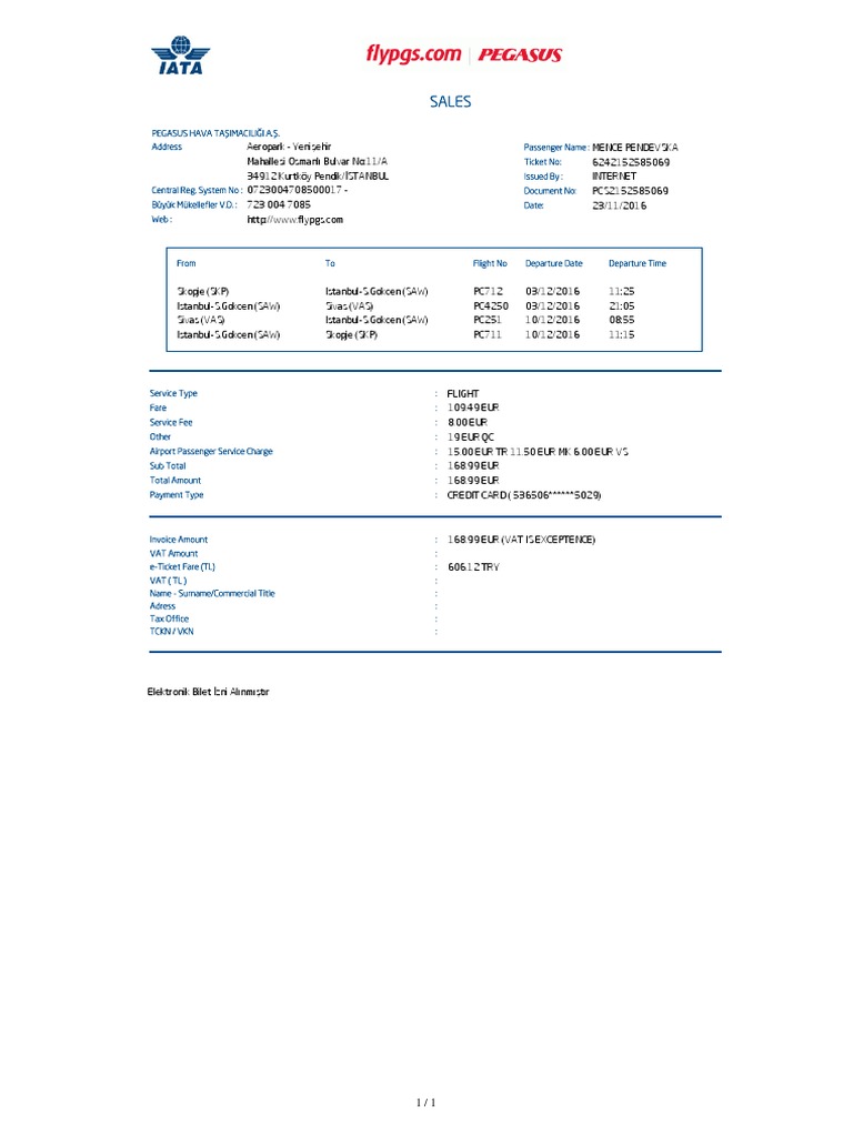 Smetka Za Karta PDF | PDF | Taxes | Marketing