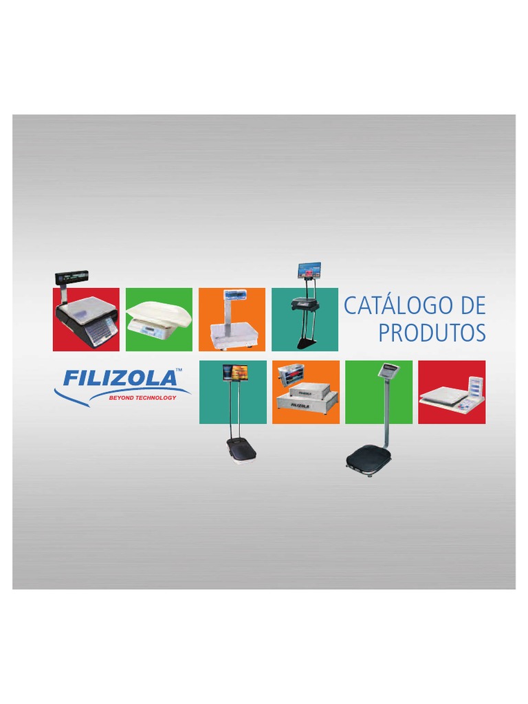 Catálogo de Balanças Filizola | PDF | Código de barras | Ethernet