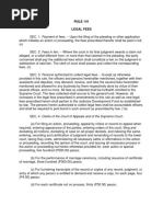 Revised Schedule of Minimum Fees Ibp | PDF | Lawyer | Foreclosure