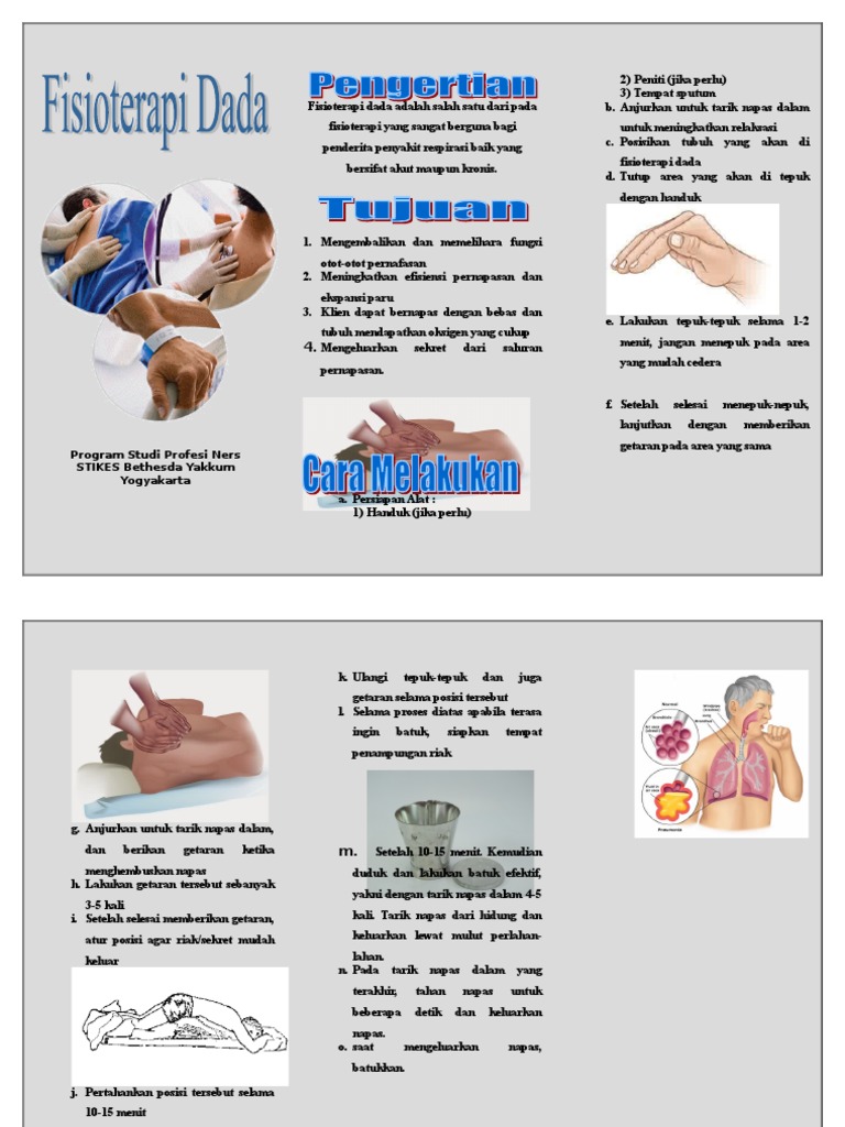 Leaflet Fisioterapi Dada | PDF