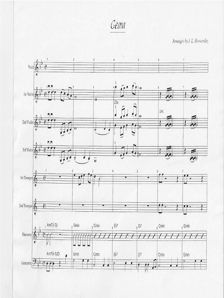 Mariachi Sol de Mexico - Gema | PDF