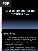 ISACA Code of Professional Ethics | PDF | Business