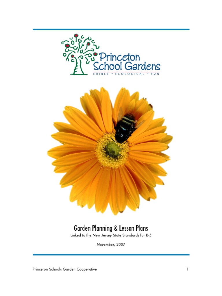 Garden Planning and Lesson Plans: Princeton School Gardens | PDF ...
