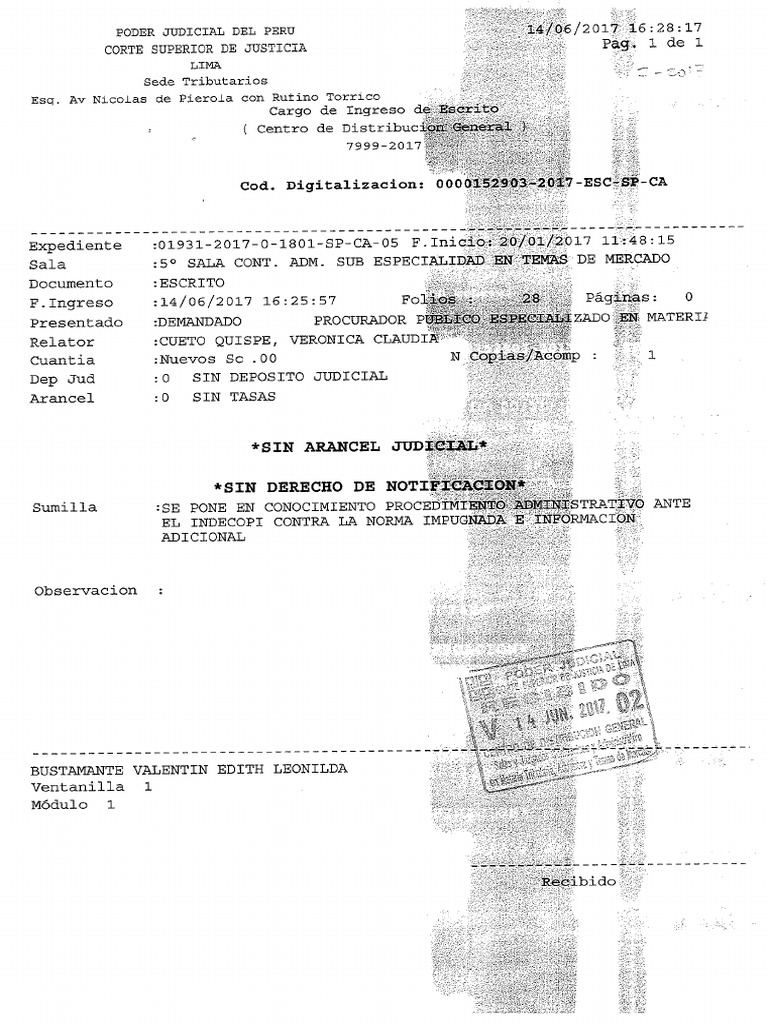 Escrito Complementario de La PPEMC | PDF