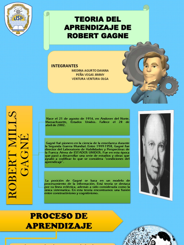 Robert Gagne | PDF | Memoria | Aprendizaje
