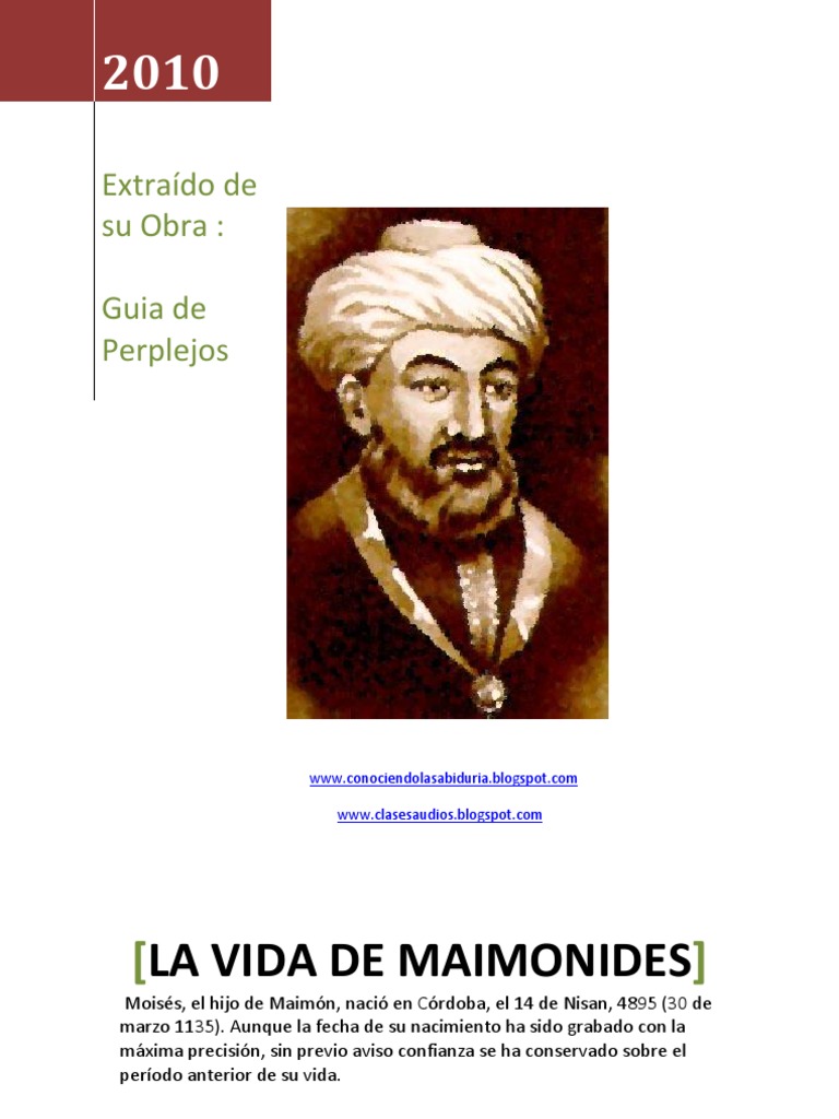 Vida y legado de Maimónides en Córdoba | PDF | Maimónides | Talmud
