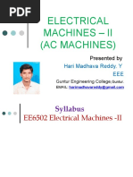 Introduction To Rotating Machines | PDF | Electric Motor | Components