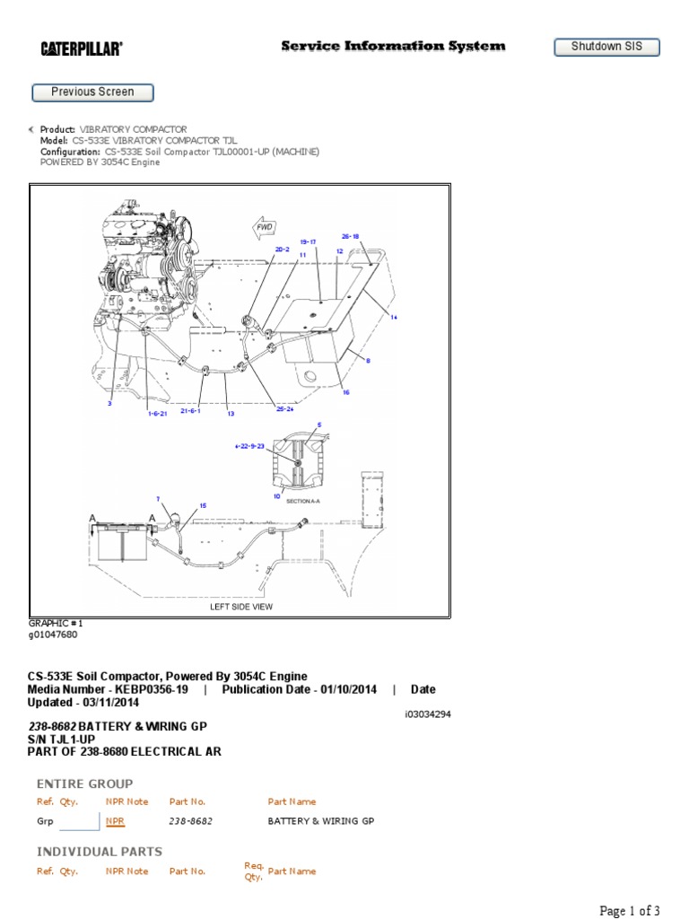 CAT CS533E Electric Part 3 | PDF | Broadcasting | Public Broadcasting