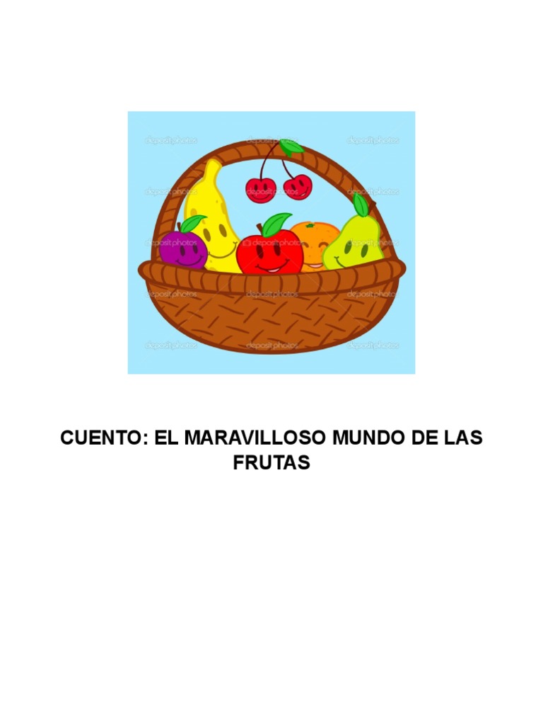 El Maravilloso Mundo de las Frutas | PDF | Frutas comestibles | Cocina ...