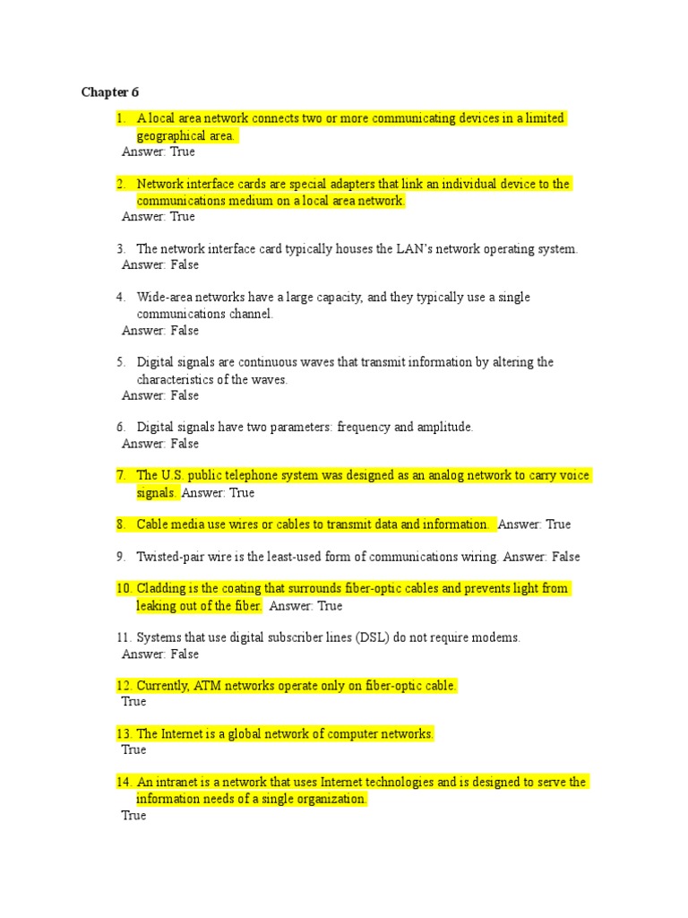 Chapter 6 Database | PDF | Digital Subscriber Line | Computer Network