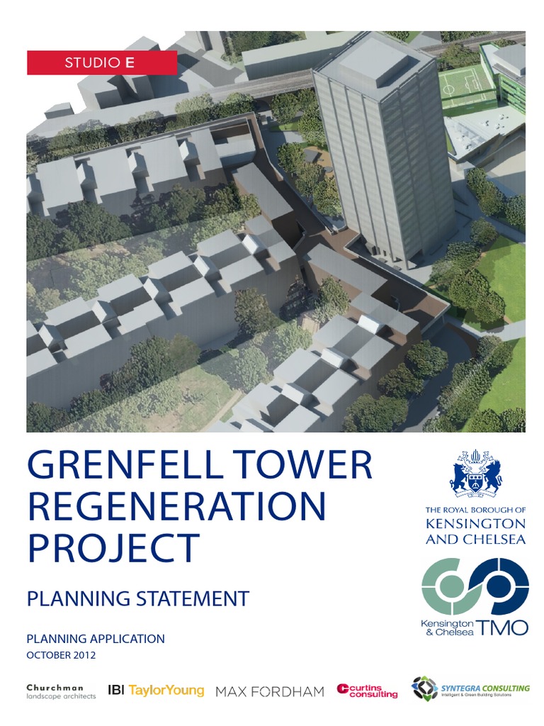 Grenfell Tower Planning Application | PDF | Accessibility | Sustainability