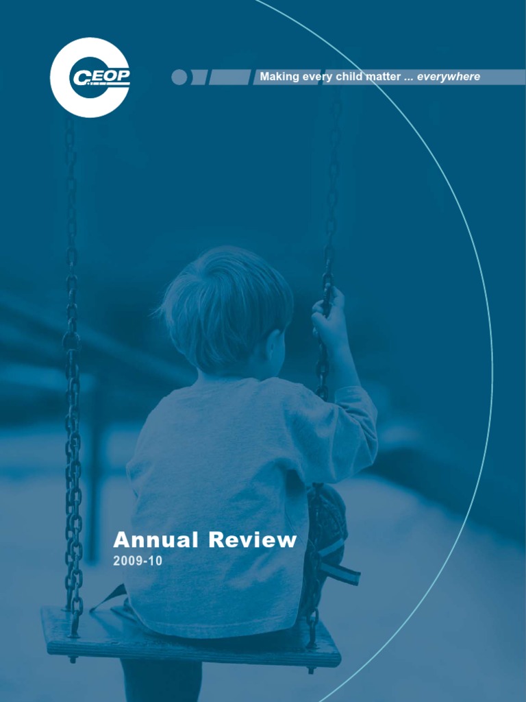 CEOP Annual Review 2009-2010 | PDF | Child Sexual Abuse | Police