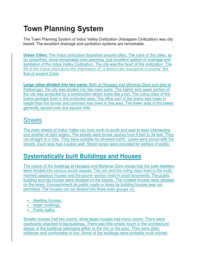Town Planning System | PDF | Architectural Design | Architecture