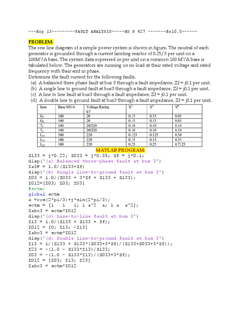 Exp 13 Fault Analysis | PDF