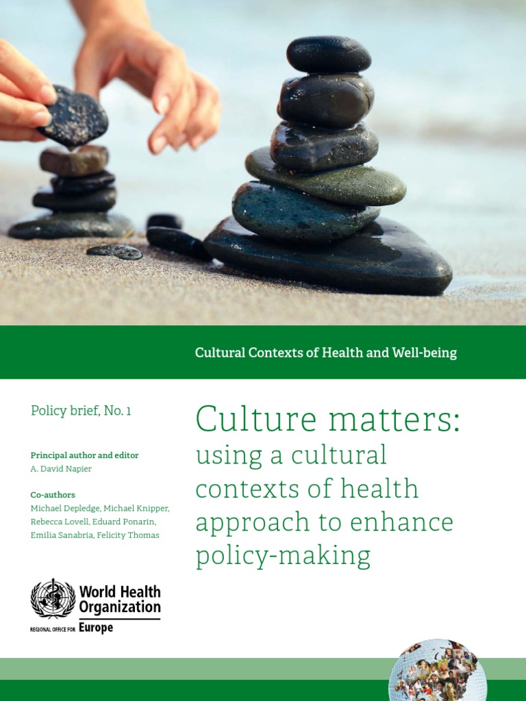 Culture Matters PDF | PDF | Quality Of Life | Evidence Based Medicine
