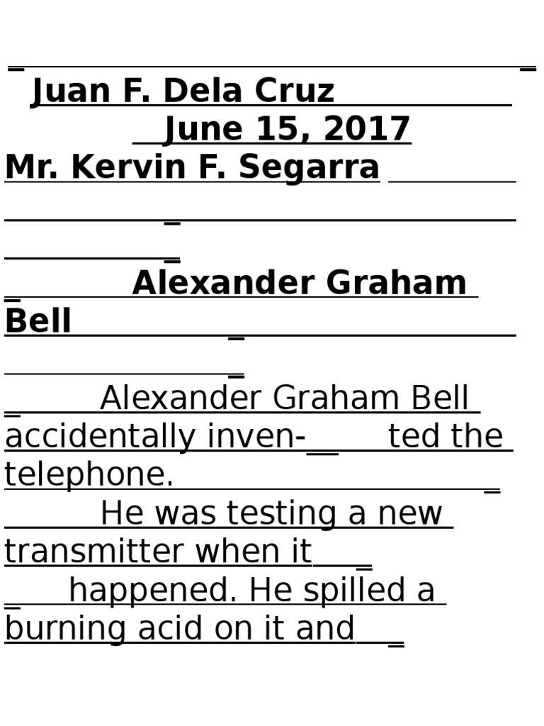 Juan F. Dela Cruz June 15, 2017 Mr. Kervin F. Segarra - Alexander ...