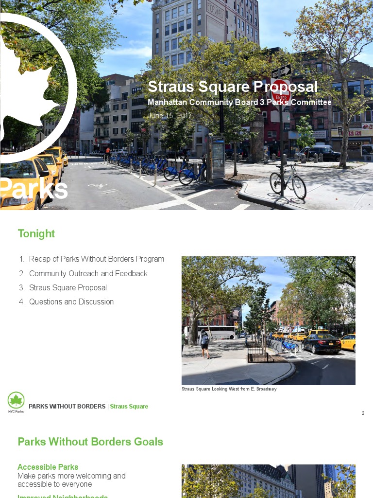 Straus Square Redesign | PDF | Manhattan | New York City