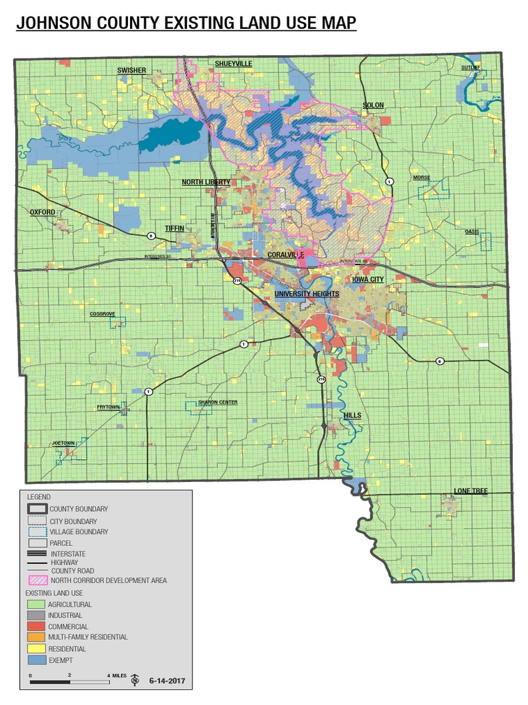Johnson County Land Use Map | PDF | Transport Infrastructure | The ...