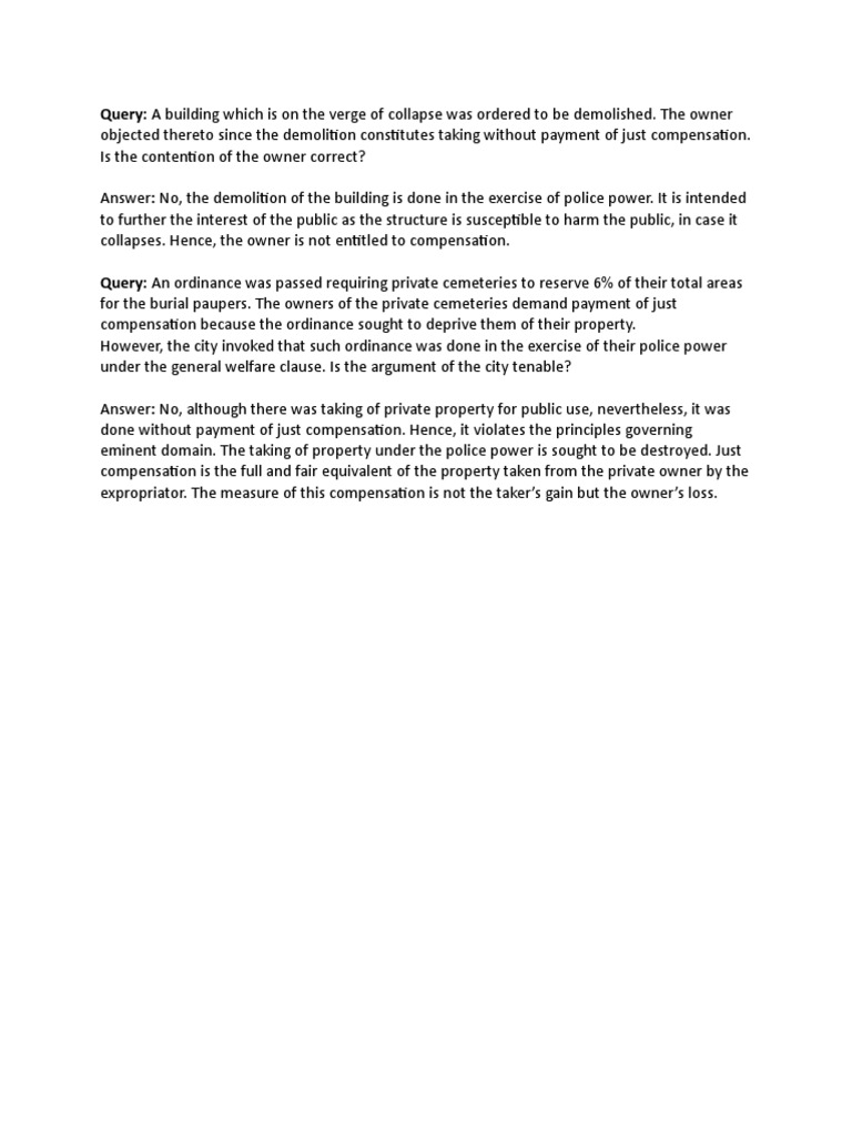 Bar Questions and Answer Constitutional Law II | PDF