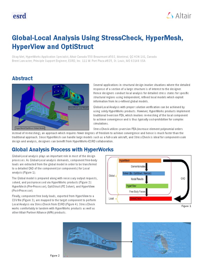 Global Local Analysis Whitepaper | PDF | Finite Element Method | Applied Mathematics