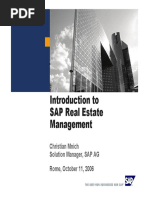 Overview of SAP RE-FX Module | PDF | Finance & Money Management | Law