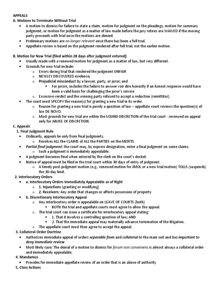Partial Final Judgment: The Court May, by Express Designation, Enter A ...