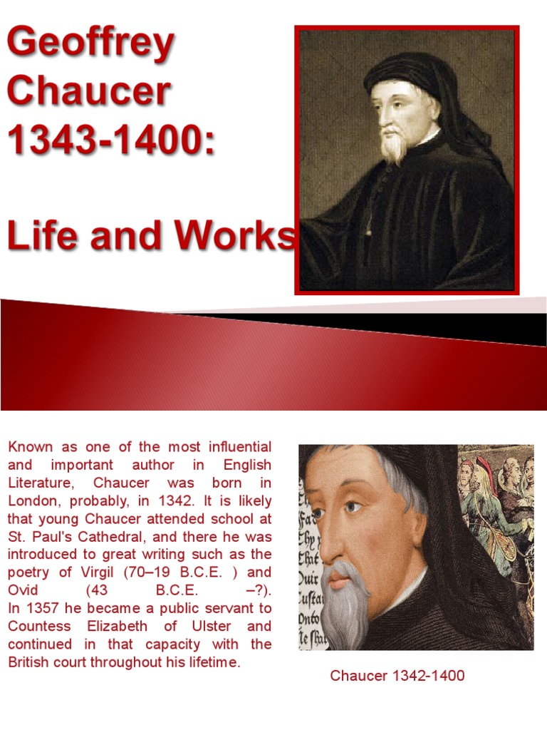 Geoffrey Chaucer | Download Free PDF | Geoffrey Chaucer | The ...