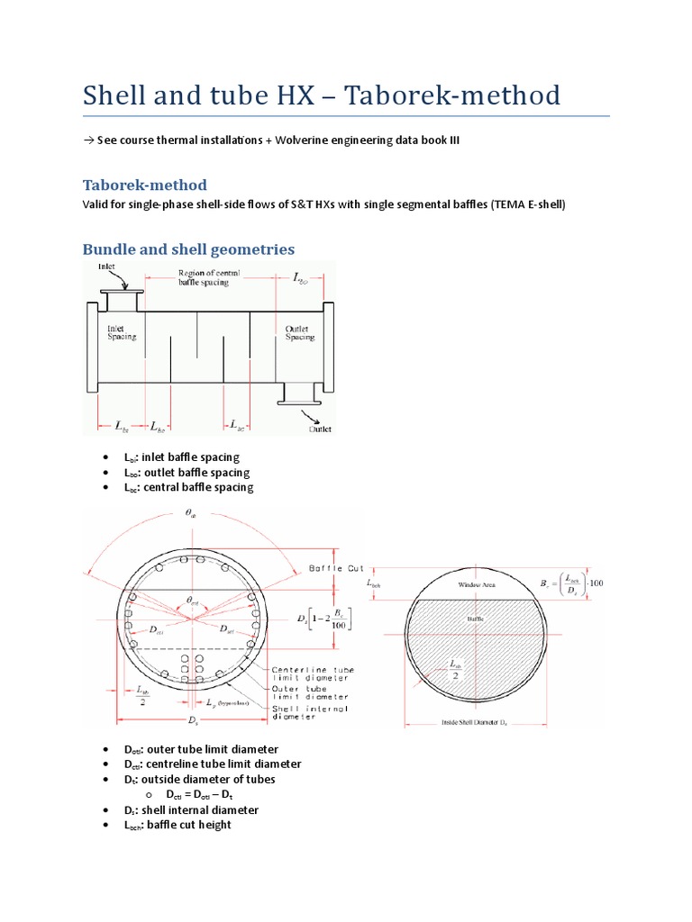 Shell and Tube HX | PDF | Fluid Dynamics | Mechanical Engineering