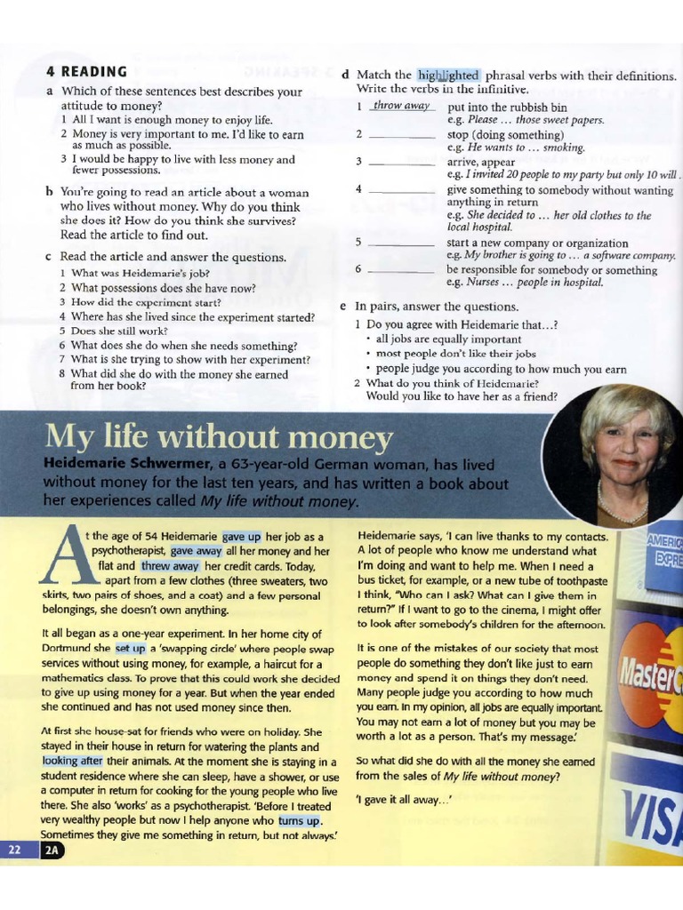 My Life Without Money PDF | PDF