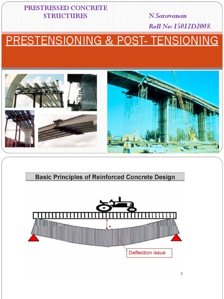 1. Seminor on Prestressed Concrete..ppt | Prestressed Concrete | Concrete