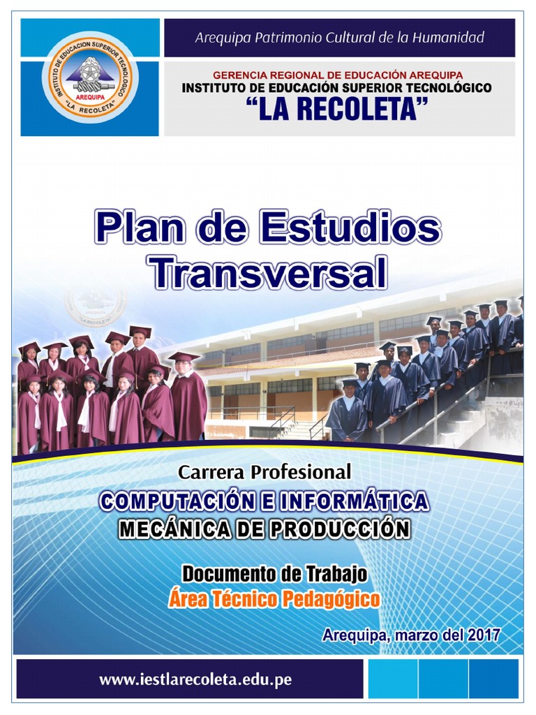 Plan de Estudios Transversales | PDF | Science | Desarrollo sostenible