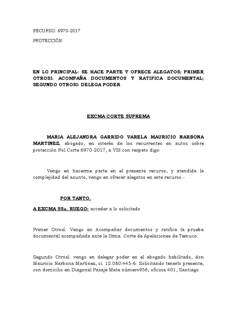 Delega Poder Corte | PDF
