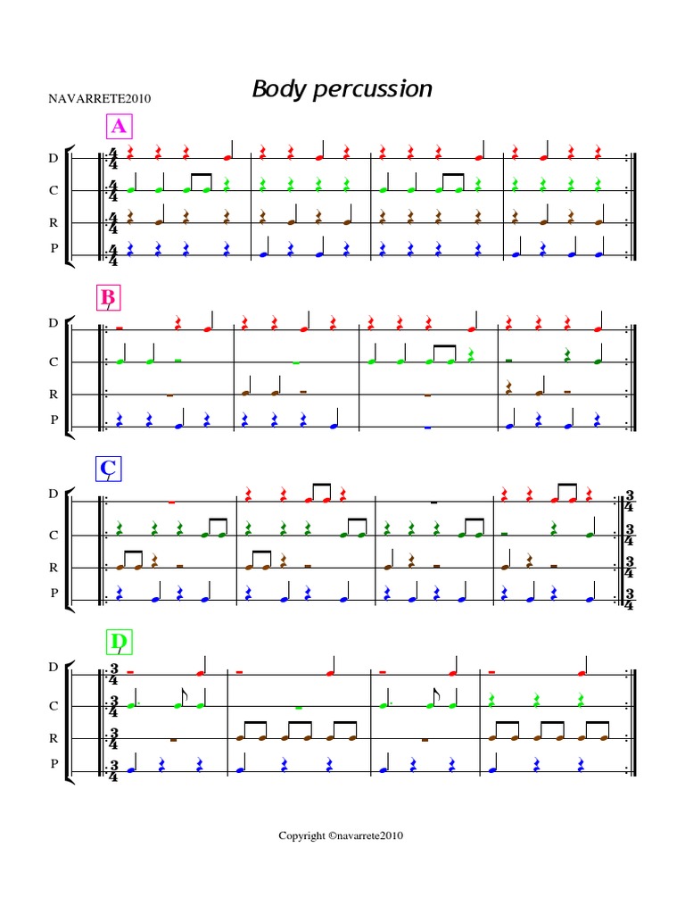 Body Percussion | PDF