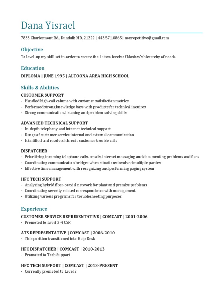 Dana Resume | PDF