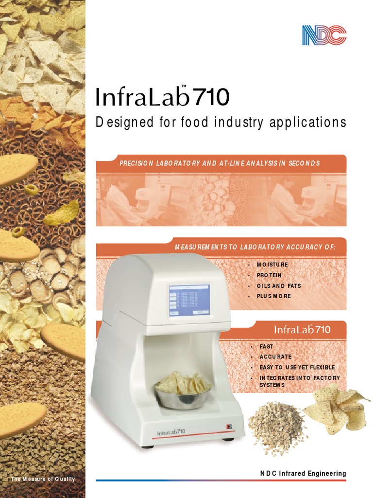 Infralab Food | PDF | Calibration | Reliability Engineering