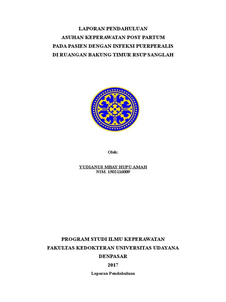 Asuhan Keperawatan Infeksi Puerperalis | PDF