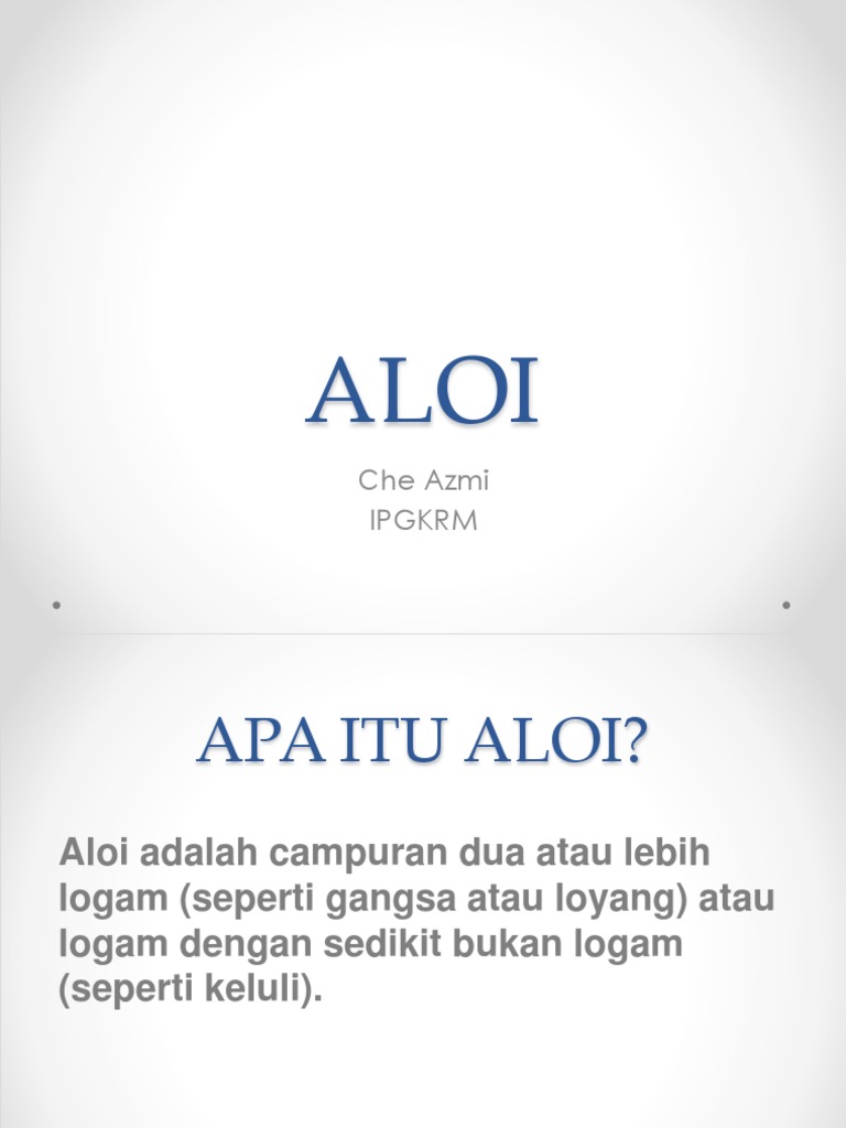 7 Aloi | PDF