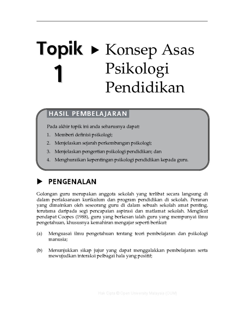 HBEF2103 Topik 01 | PDF | Sains & Matematika