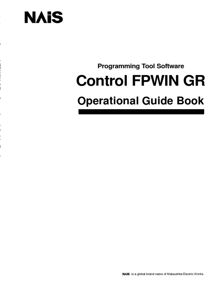Manual FPwin GR Ingles | PDF | Programmable Logic Controller | Menu (Computing)