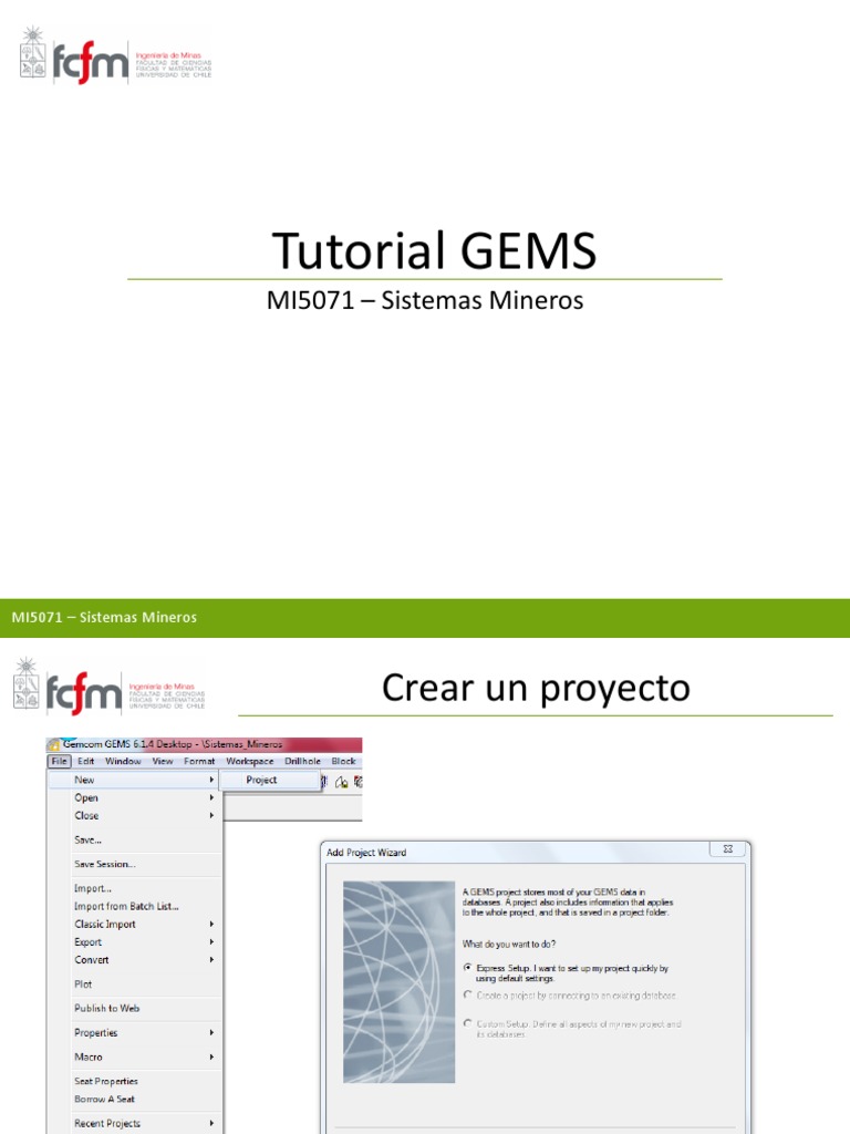Tutorial de GEMS | PDF | Variable (informática) | Cobre