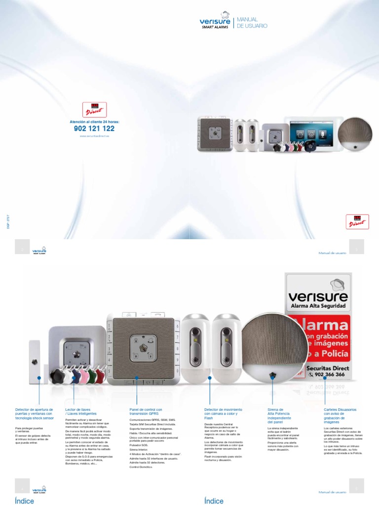 Manual Verisure Esp | PDF | Control remoto | Science