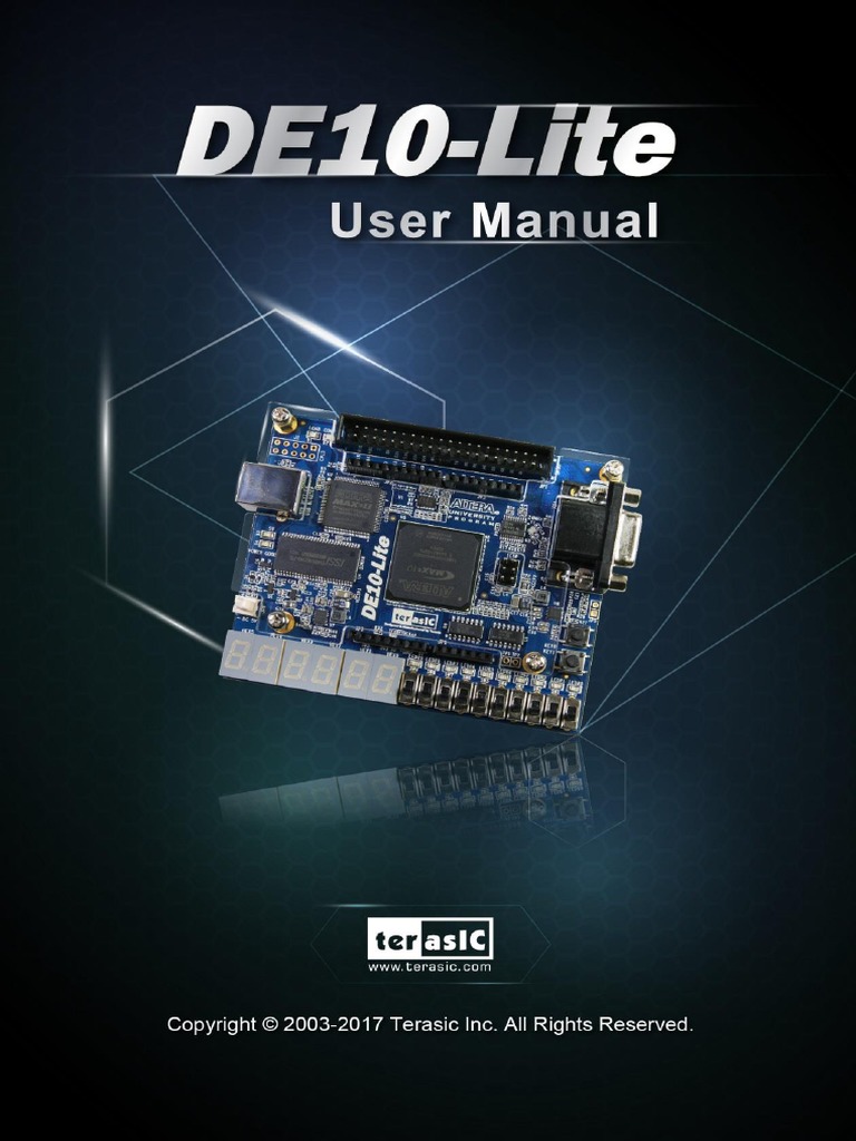 DE10-Lite User Manual | PDF | Field Programmable Gate Array | Usb