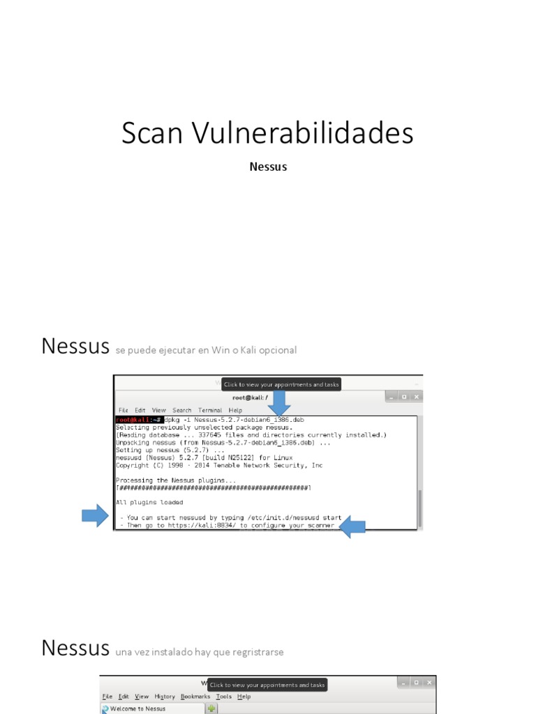 Escaneo de Vulnerabilidades con Nessus y OpenVAS | PDF | Point and Click | Software