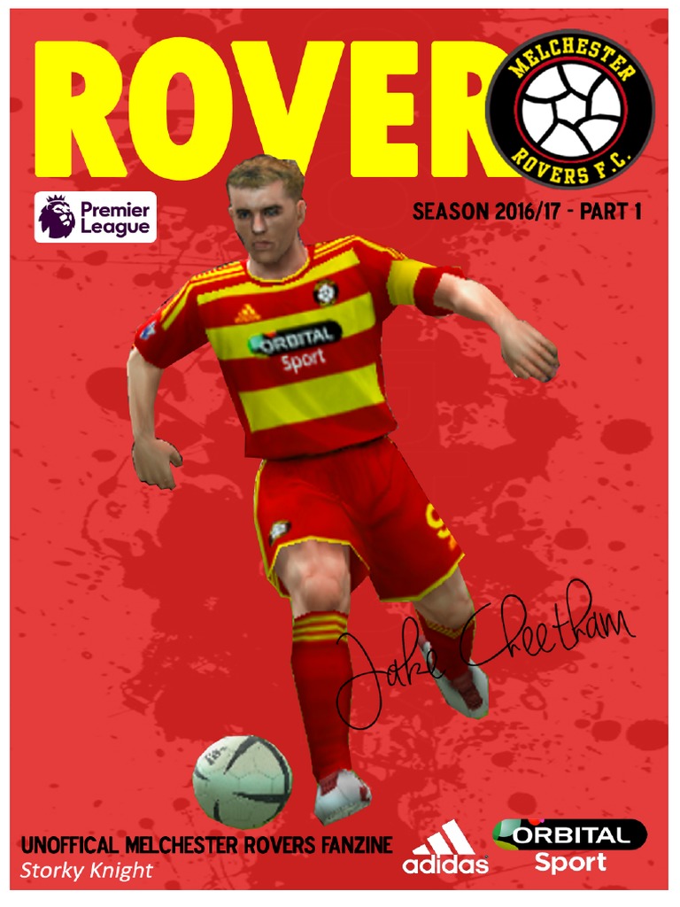 The Rover - Part 1 - 2016/17 Melchester Rovers Season | PDF | Forward ...