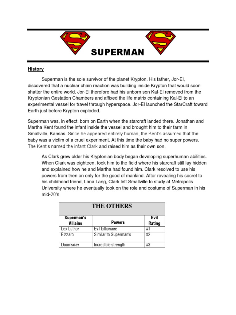 Superman | PDF